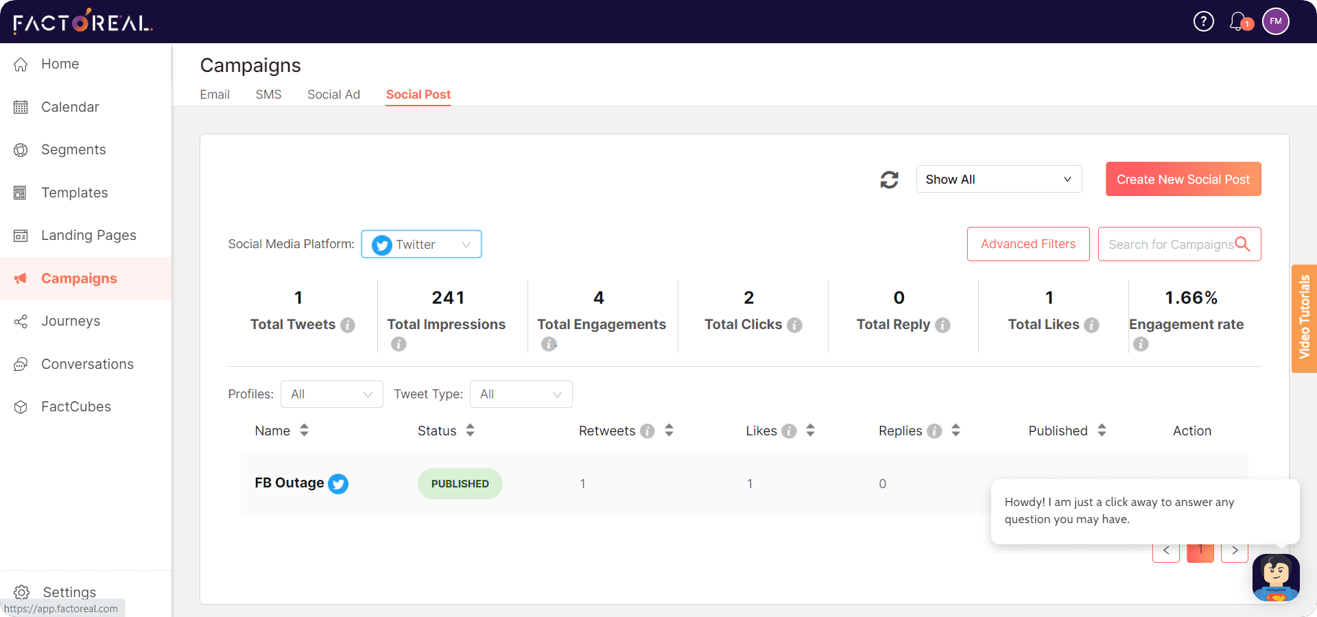 Build and Grow Your Social Media Marketing | Factoreal